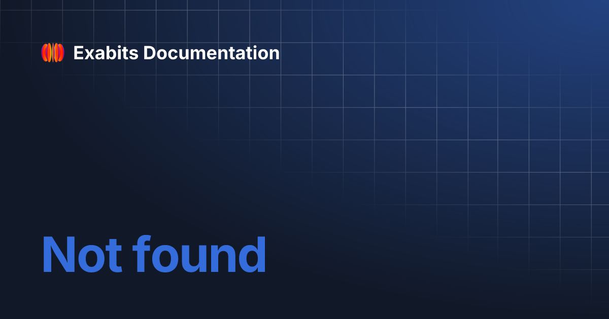 $EXA: Unlocking Liquidity Through Compute Tokenization | Exabits Documentation